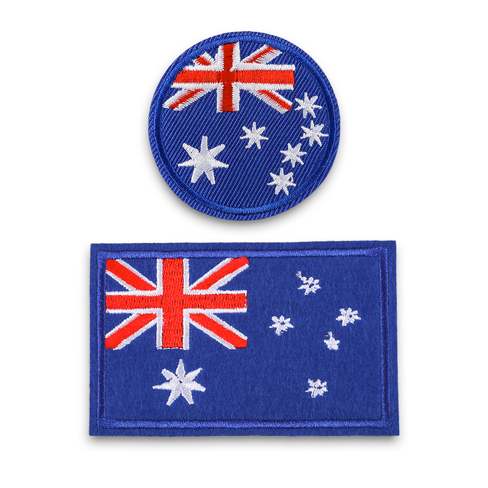 Australian Aussie Australia FLAG Embroidered Sew On / Iron On Patch ...